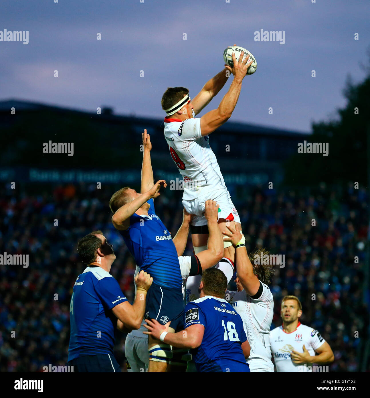 RDS Arena, Dublin, Ireland. 20th May, 2016. Guinness Pro12 Semi Final ...