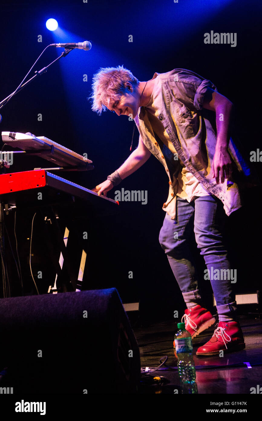 Milan Italy. 20th May 2016. The English singer-songwriter MARTIN LUKE ...