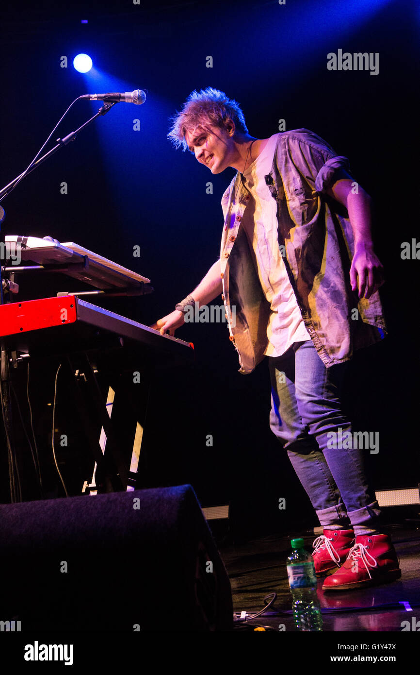 Milan Italy. 20th May 2016. The English singer-songwriter MARTIN LUKE ...