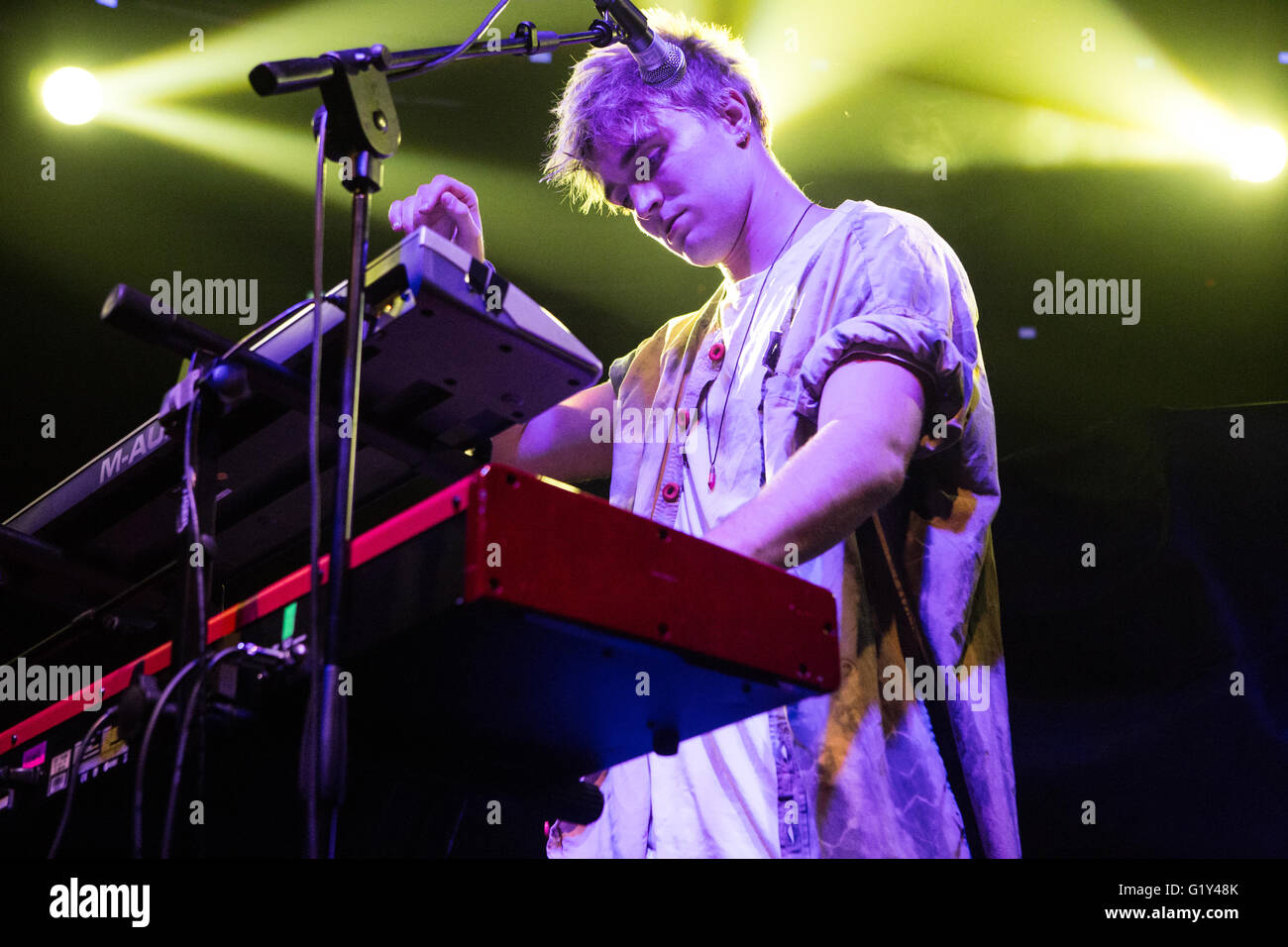 Milan Italy. 20th May 2016. The English singer-songwriter MARTIN LUKE ...