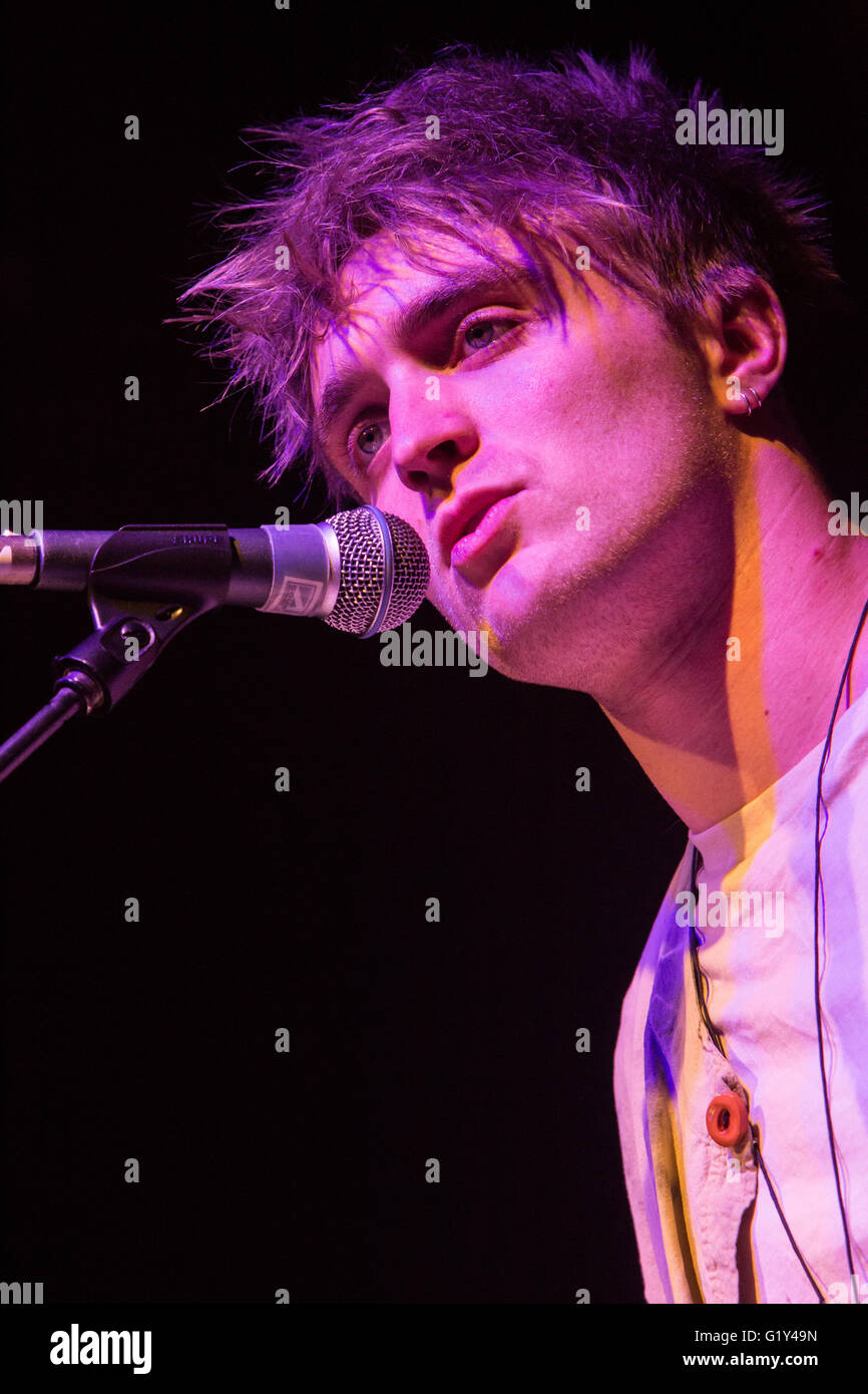 Milan Italy. 20th May 2016. The English singer-songwriter MARTIN LUKE ...