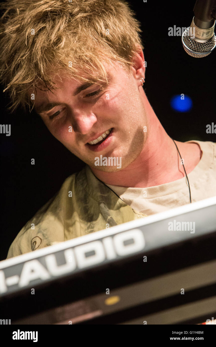 Milan Italy. 20th May 2016. The English singer-songwriter MARTIN LUKE ...