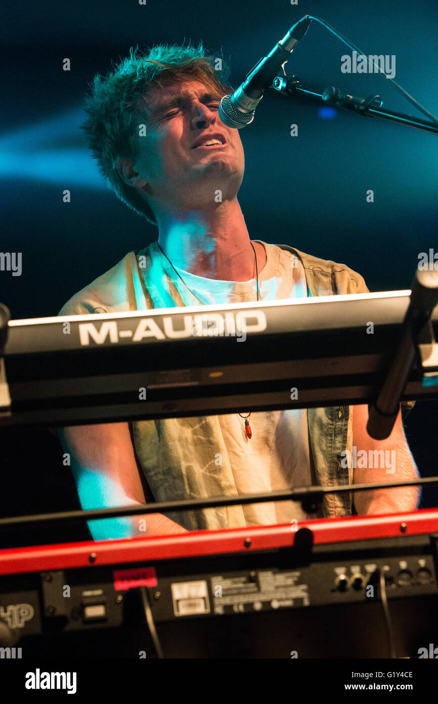 Milan Italy. 20th May 2016. The English singer-songwriter MARTIN LUKE ...
