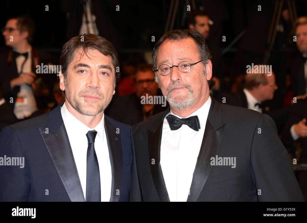 Cannes, France. 11th May, 2016. CANNES, FRANCE - MAY 20: Actors Javier ...