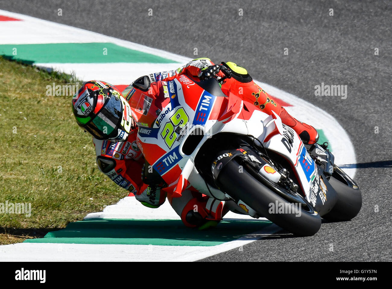 Scarperia, Italy. 21st May, 2016. Andrea Iannone of Italy and Ducati ...