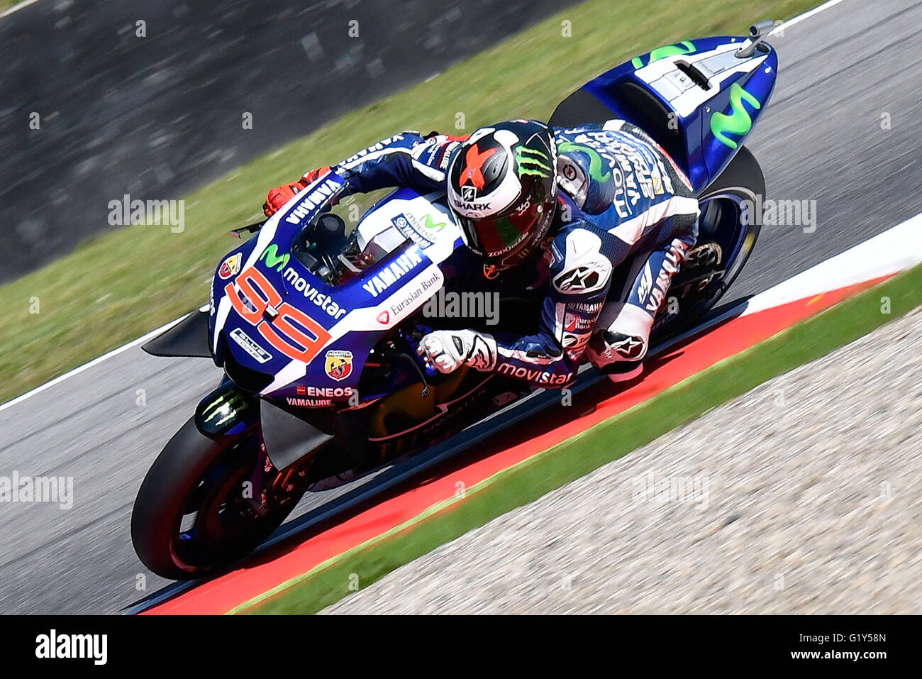 Jorge lorenzo of yamaha test rider hi-res stock photography and images ...