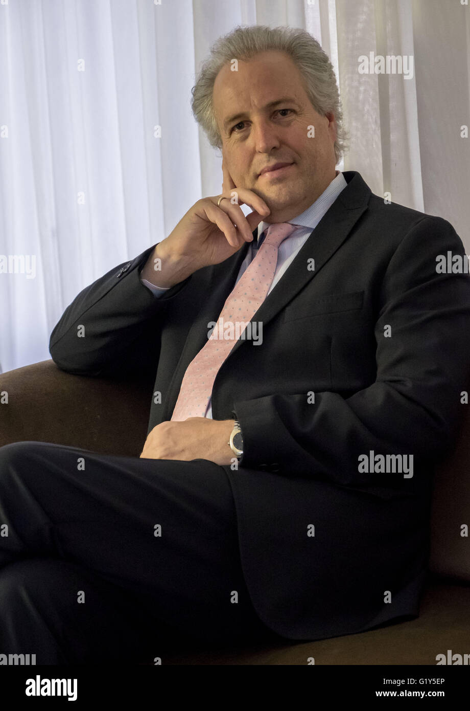 Hannover, Germany. 20th May, 2016. The Austrian conductor Manfred ...