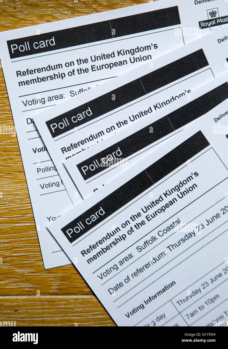 Poll card hi-res stock photography and images - Alamy