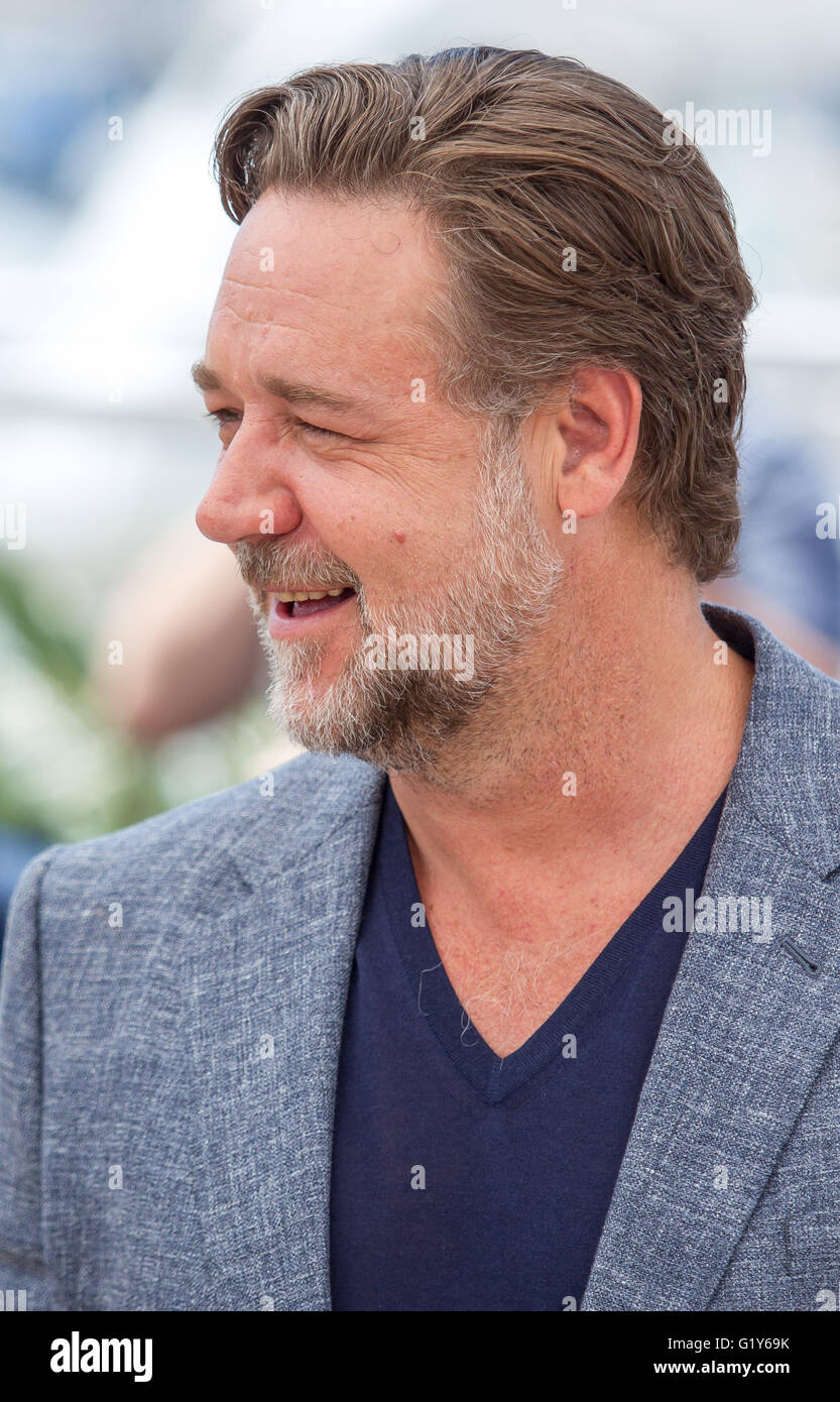 Russell Crowe Actor The Nice Guys, Photocall. 69 Th Cannes Film ...