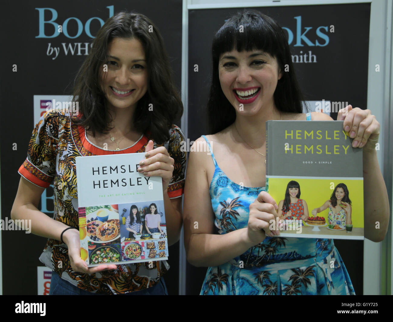 London UK 21.May.2016. sisters, Jasmine and Melissa Hemsley, best known ...