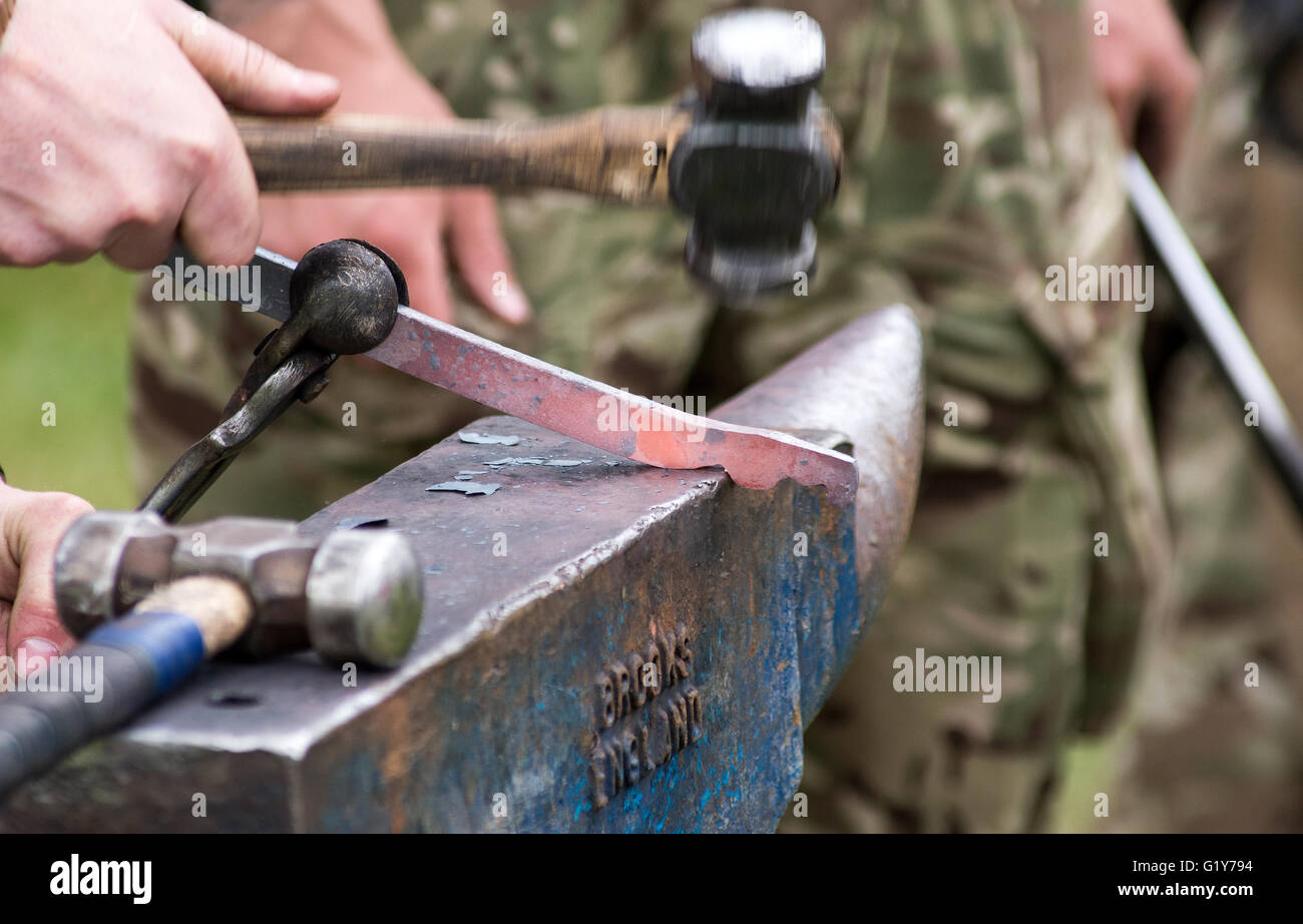 Cottesmore, Oakham, UK. 21st May, 2016. Poachers and 7th Reg Barracks ...