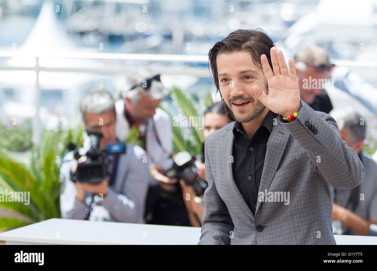 Cannes, France. 21th May, 2016. Go Luna Actor Blood Father, Photocall ...