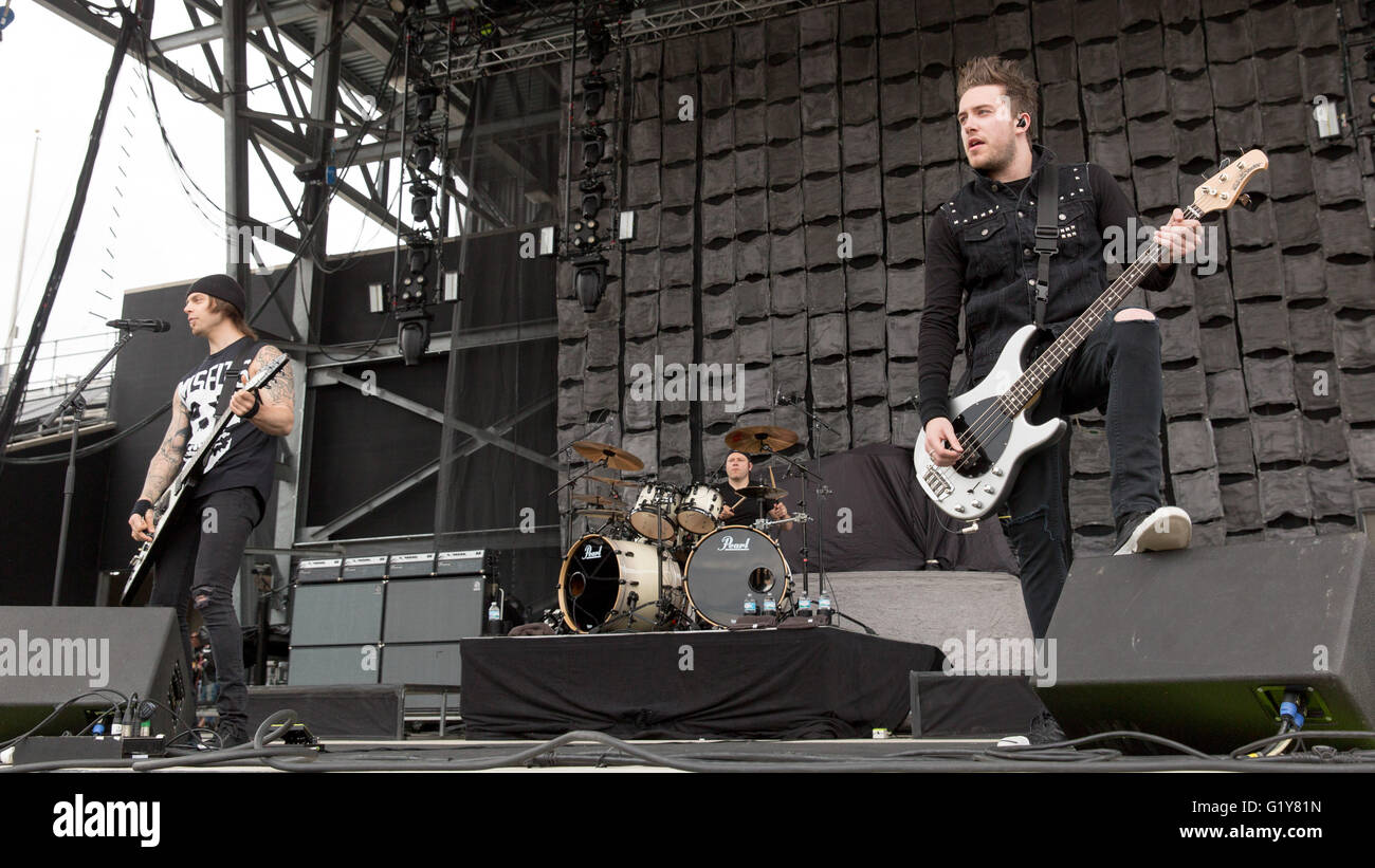 Columbus, Ohio, USA. 20th May, 2016. MATTHEW TUCK, JASON BOWLD and ...