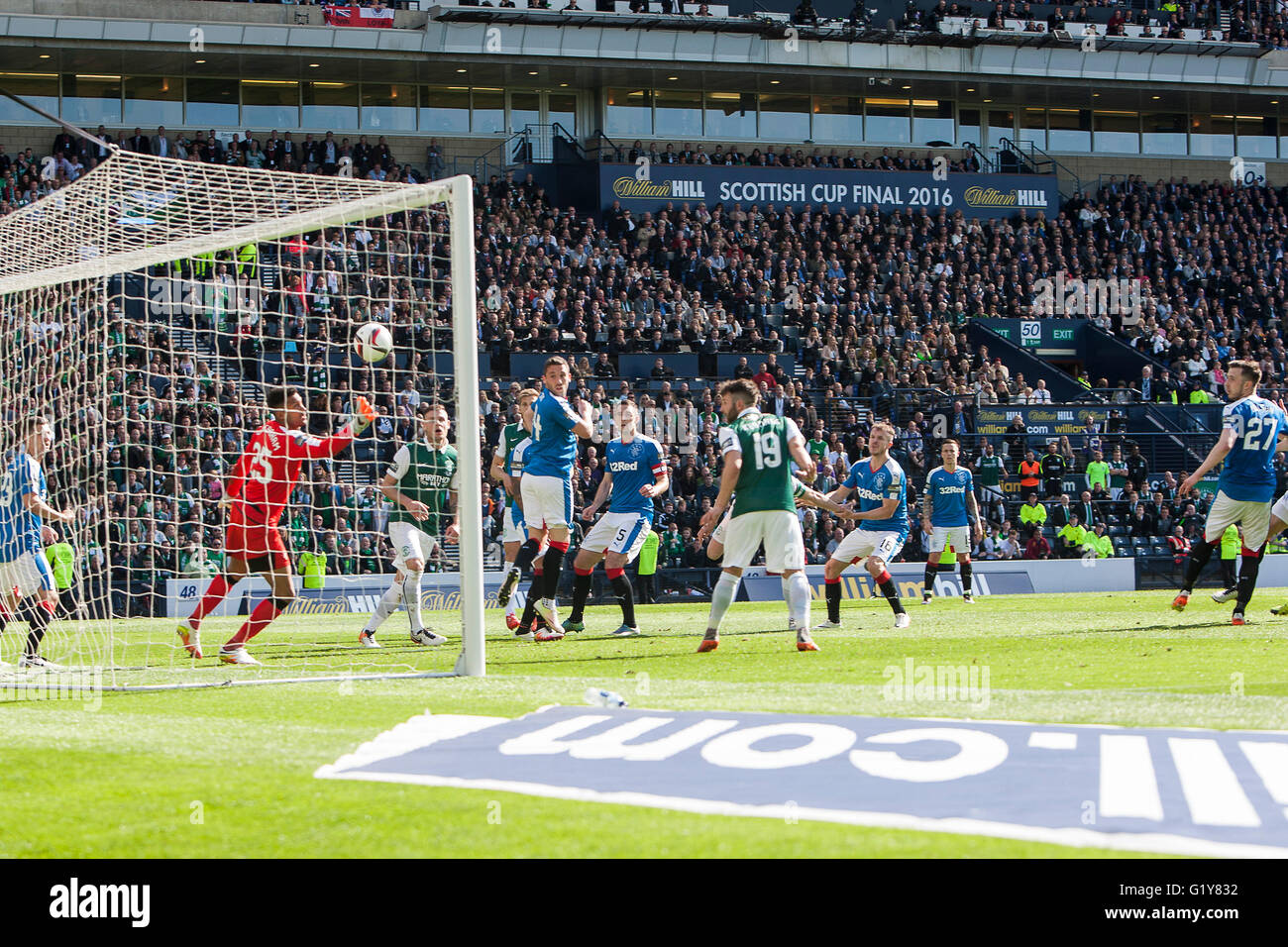 Hamden Park, Glasgow, Scotland. 21st May, 2016. Scottish Cup Final ...