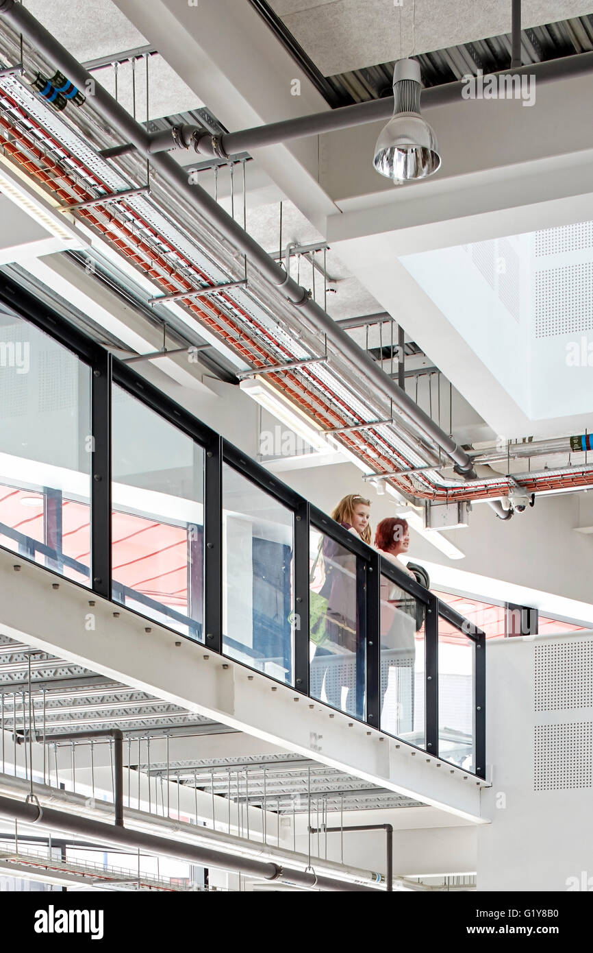 First floor gallery viewed form below. Plymouth Creative School of Art ...
