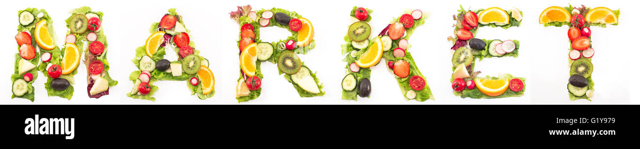 Word market hi-res stock photography and images - Alamy