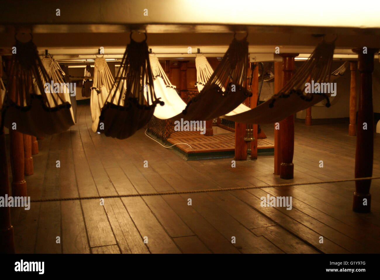 Uss constitution below deck hi-res stock photography and images - Alamy