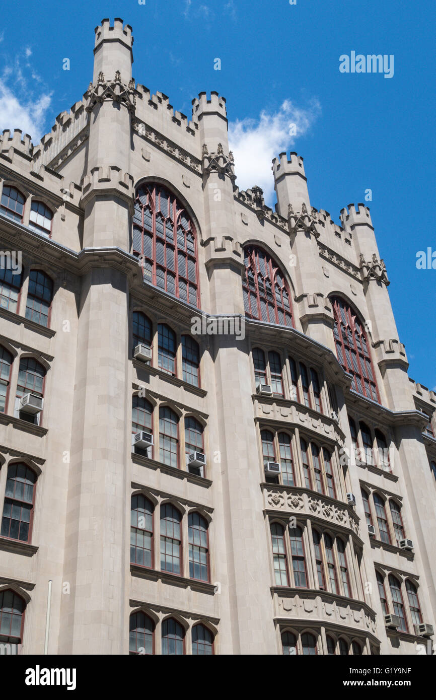 Thomas Hunter Hall at Hunter College Stock Photo - Alamy