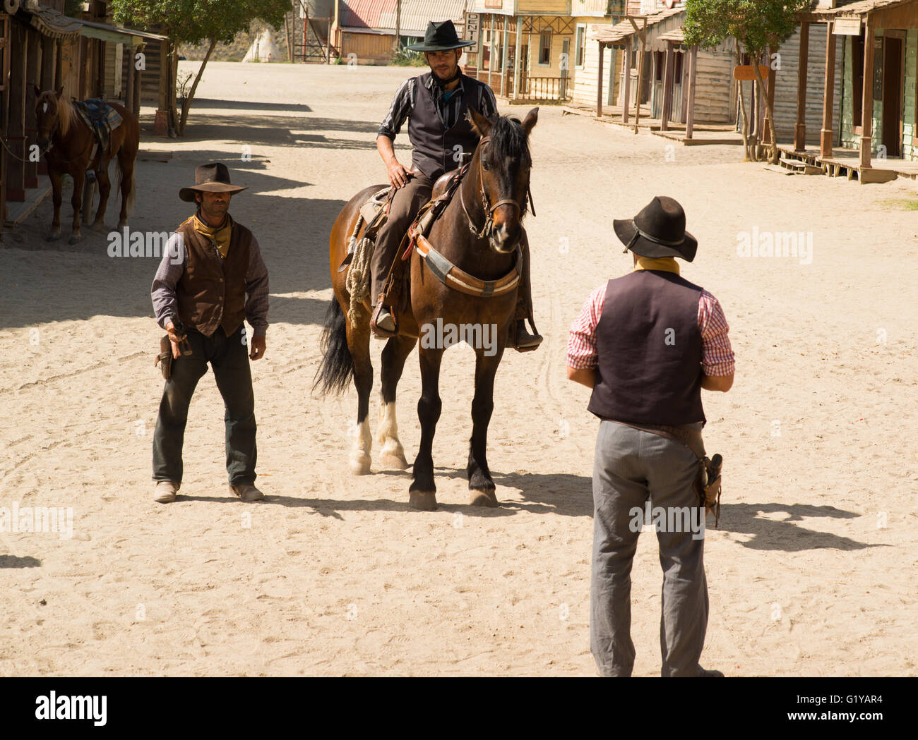 Actors hollywood film set hi-res stock photography and images - Alamy