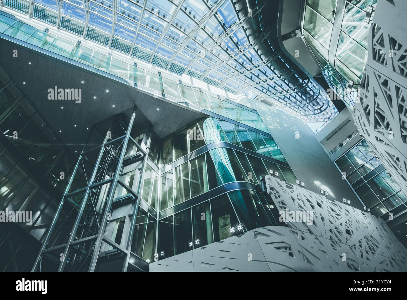 Modern Architecture in Milan Stock Photo - Alamy