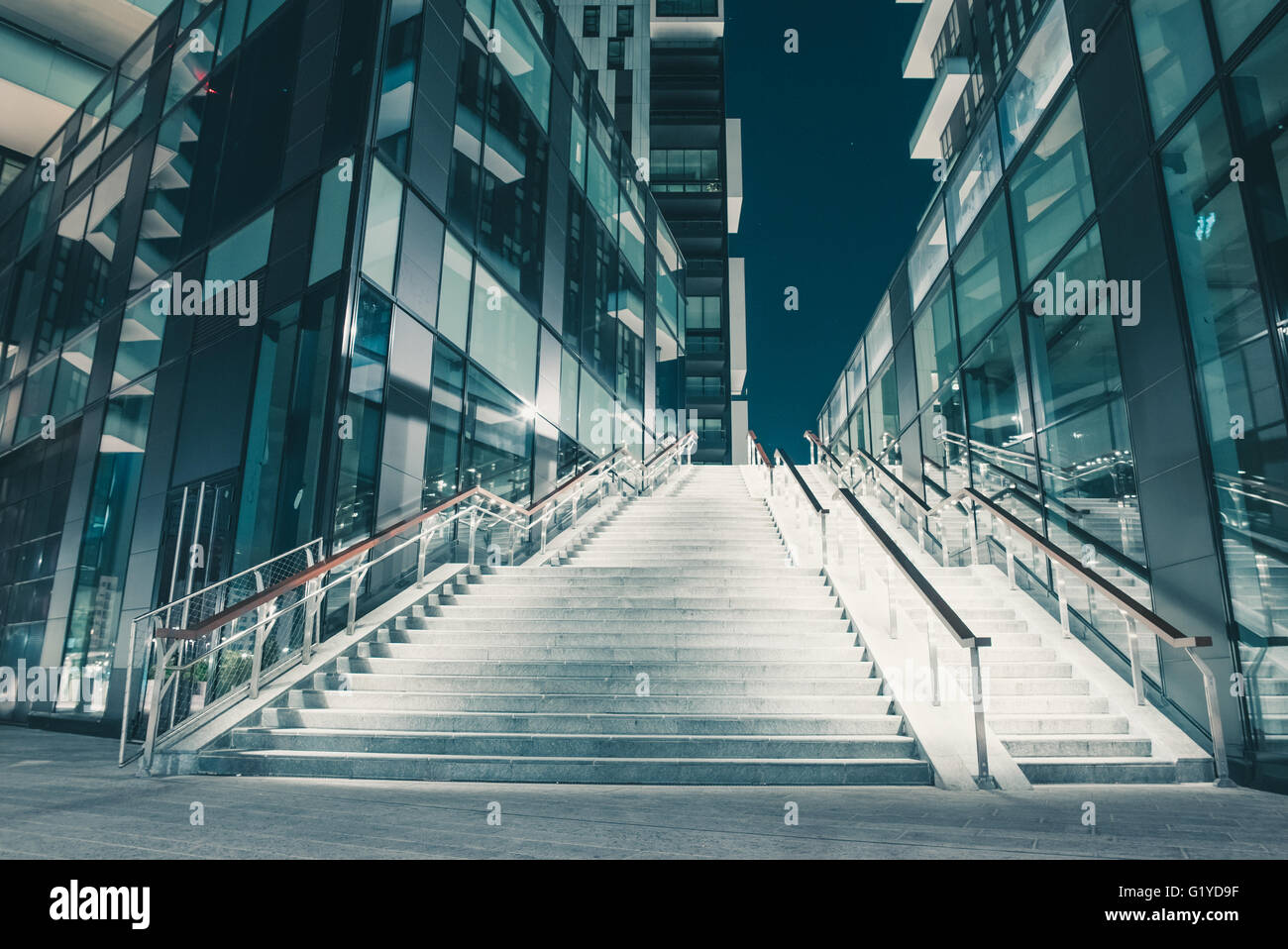 Stairs in a public passage Stock Photo - Alamy