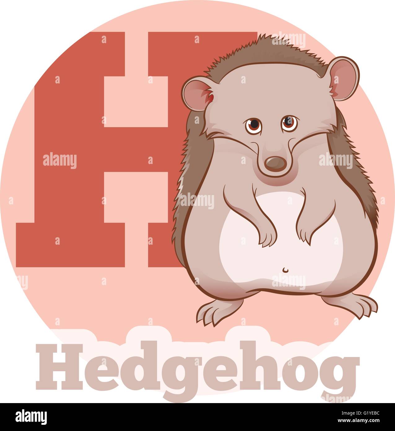 Hedgehog cartoon hi-res stock photography and images - Alamy