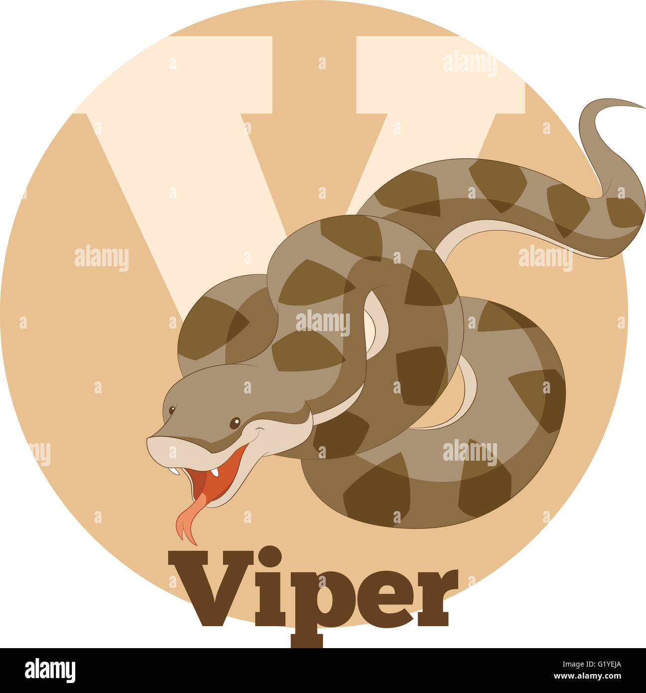 Venomous viper art hi-res stock photography and images - Alamy