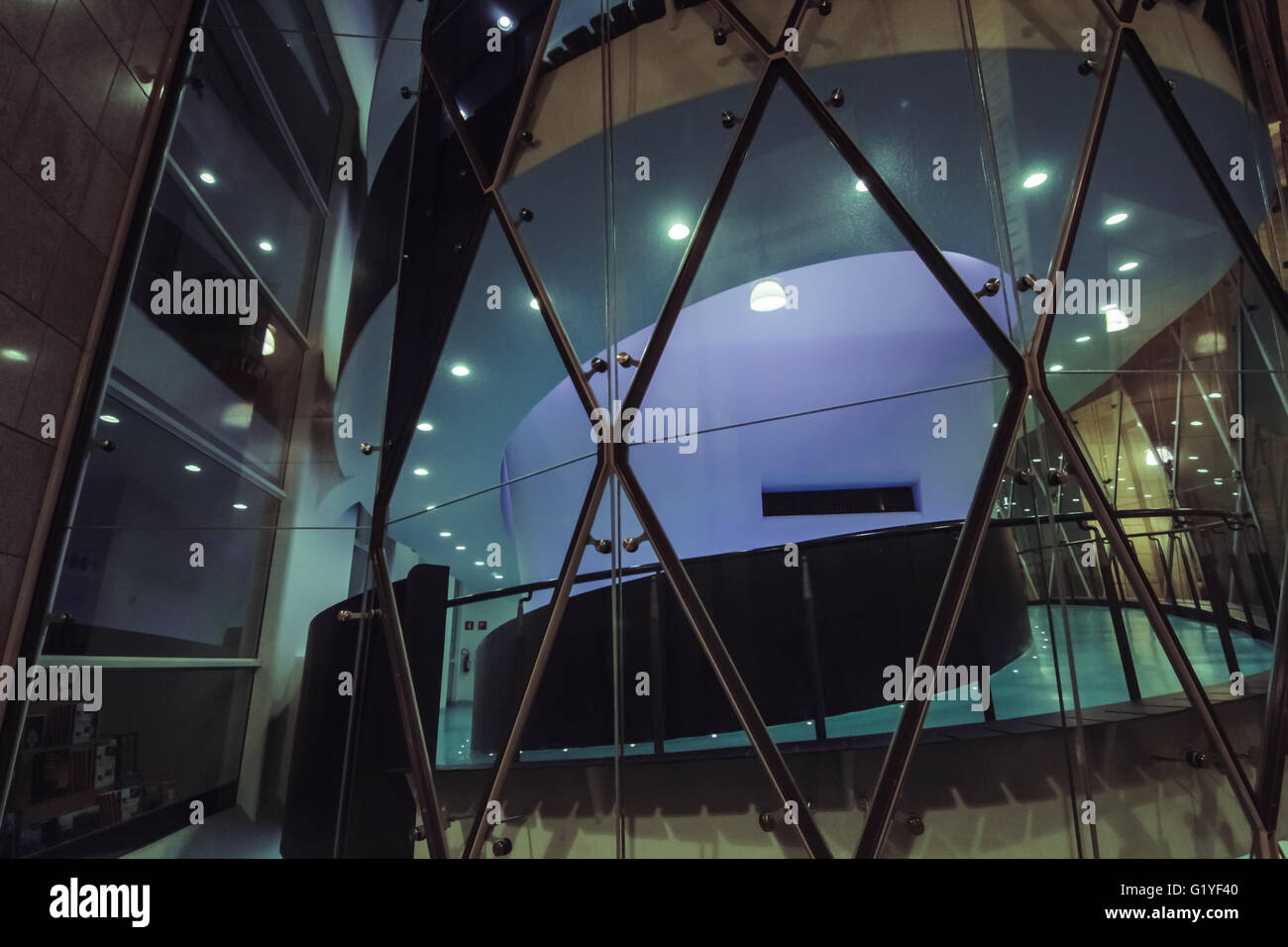 Modern museum in Milan Stock Photo - Alamy