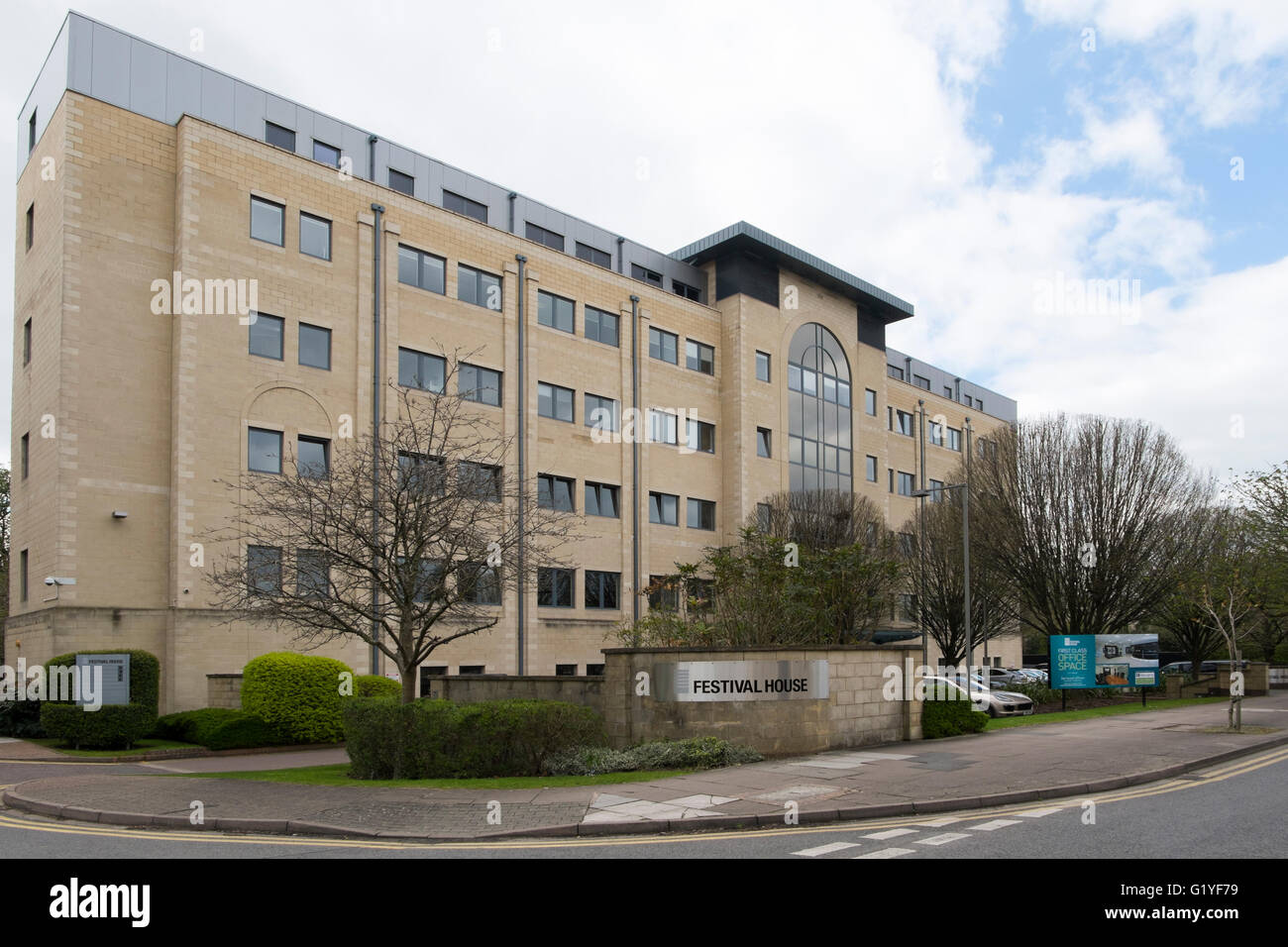 Festival House office building in Cheltenham, Gloucestershire, UK Stock ...