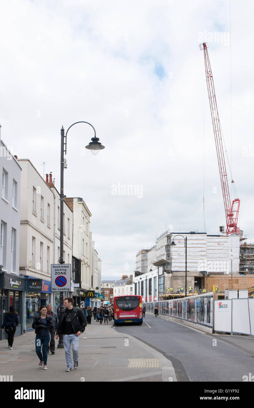 High street building work hi-res stock photography and images - Alamy