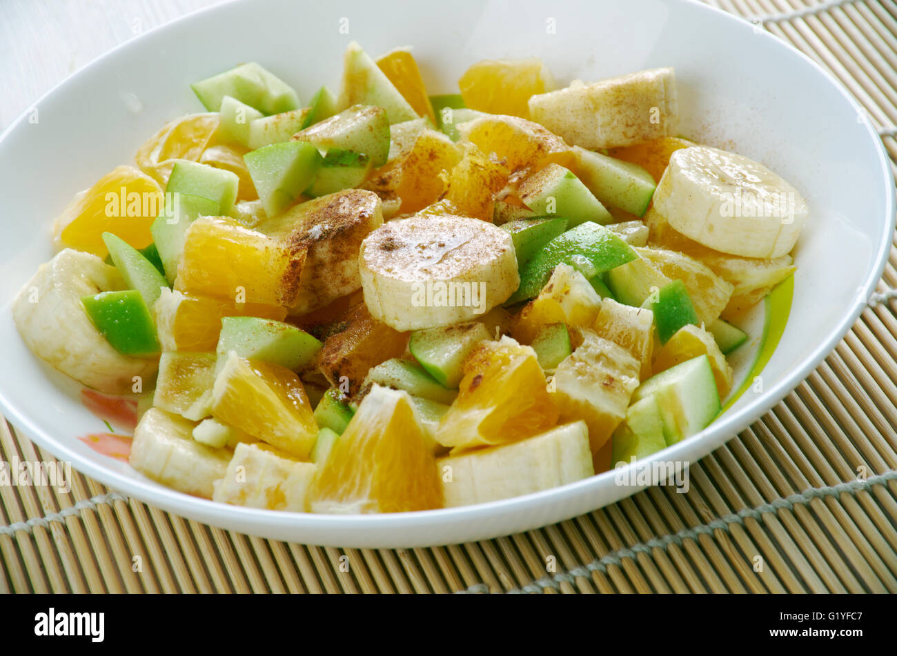 Chlada Fakya - African fruit salad Stock Photo - Alamy