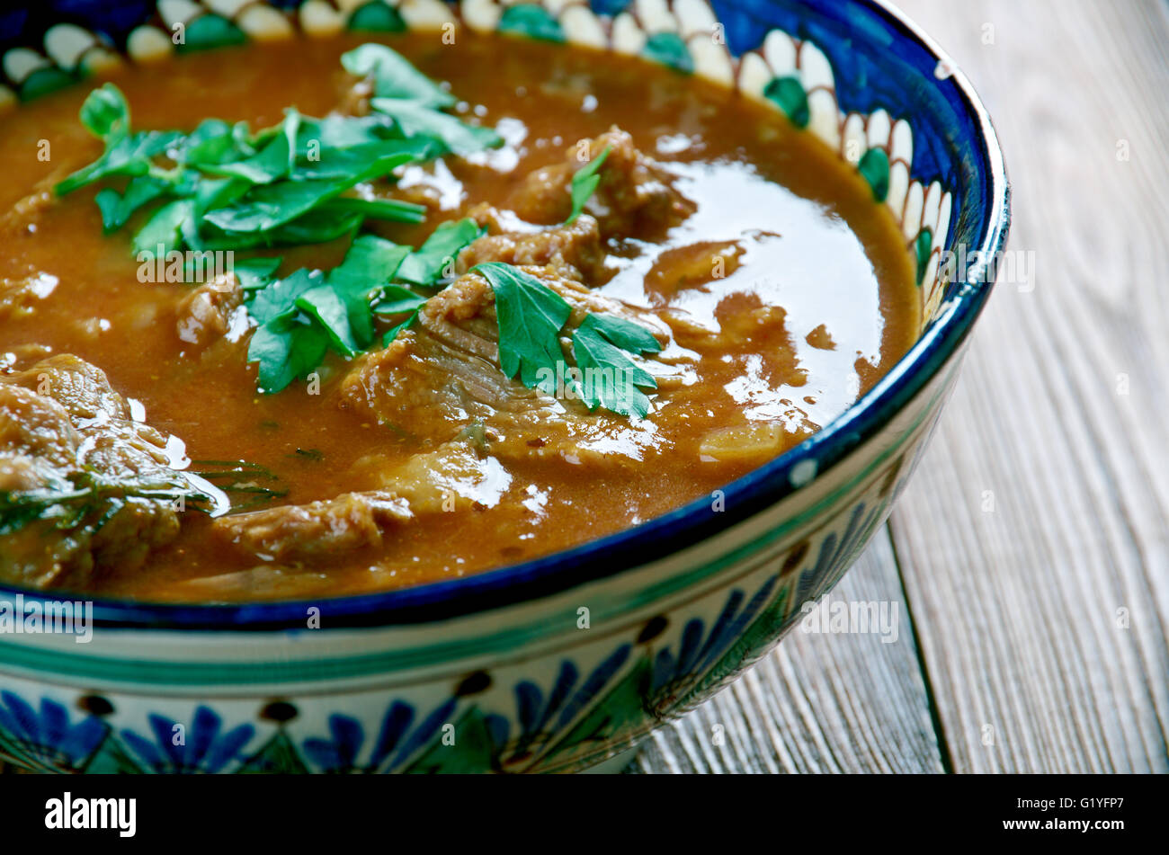Rara Gosht Roasted Mutton Curry.Pakistani cuisine Stock Photo - Alamy