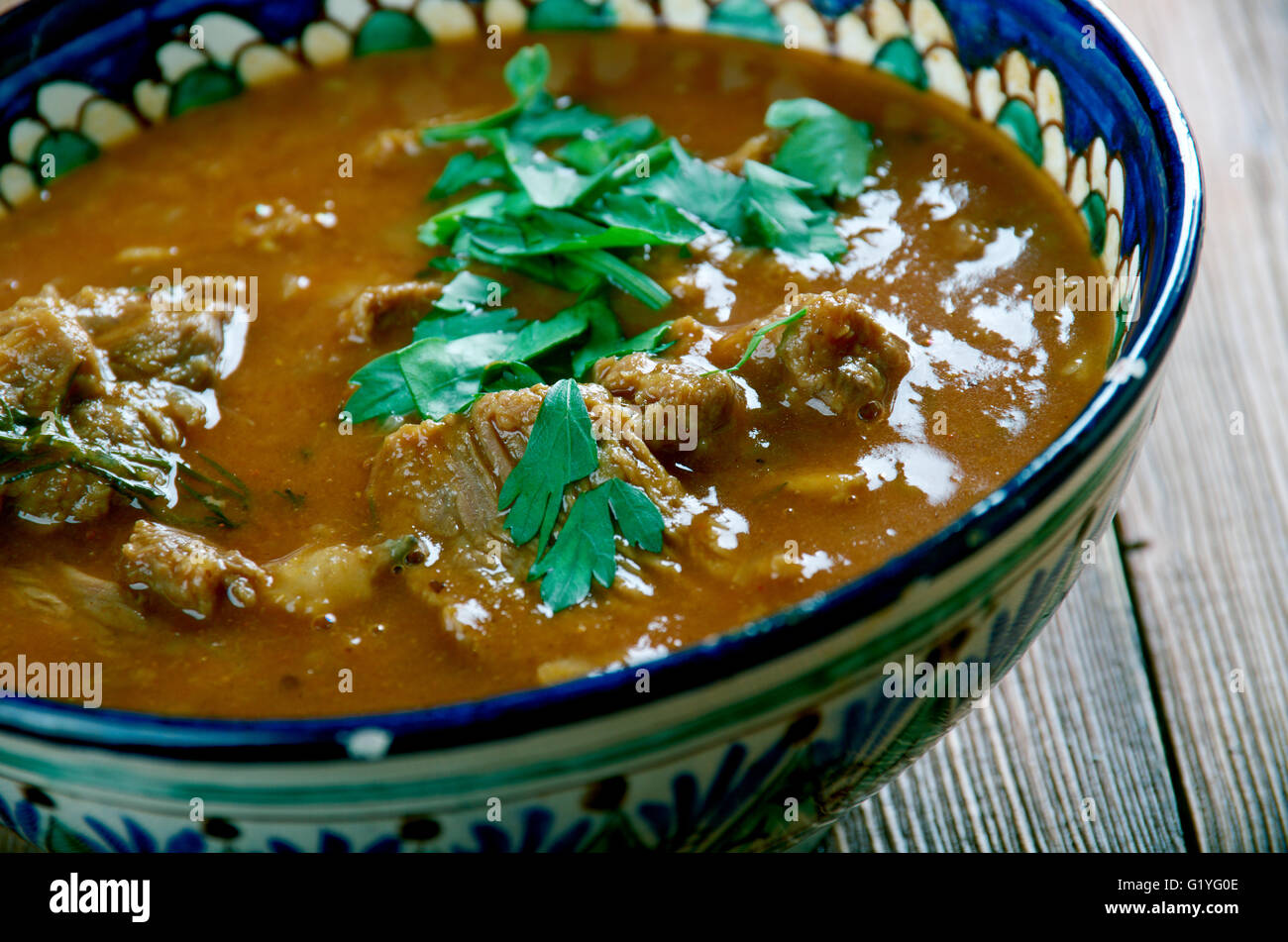 Rara Gosht Roasted Mutton Curry.Pakistani cuisine Stock Photo - Alamy