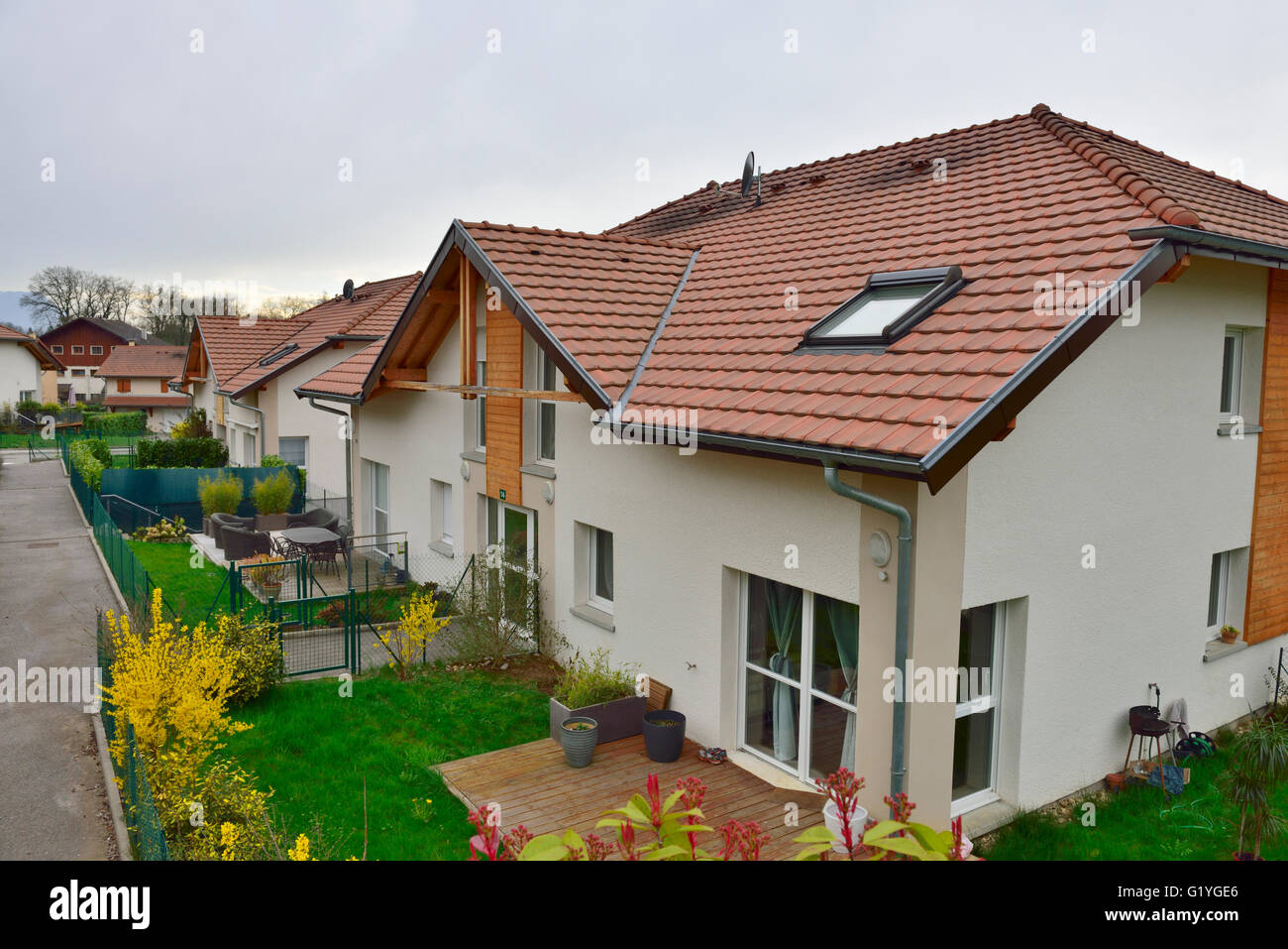 Suburban france hi-res stock photography and images - Alamy
