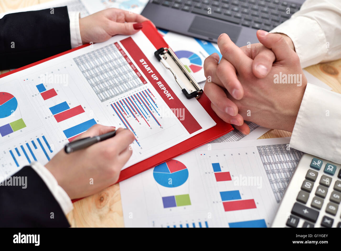 Hands of working process. Legal contract negotiation. Start up concept ...