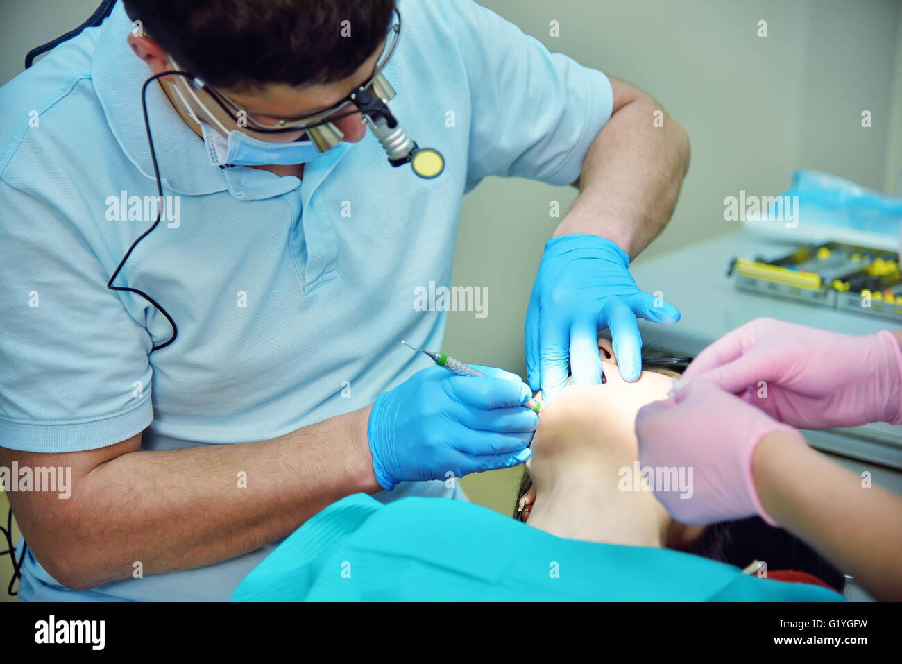 Surgeon conducting operation in hi-res stock photography and images - Alamy