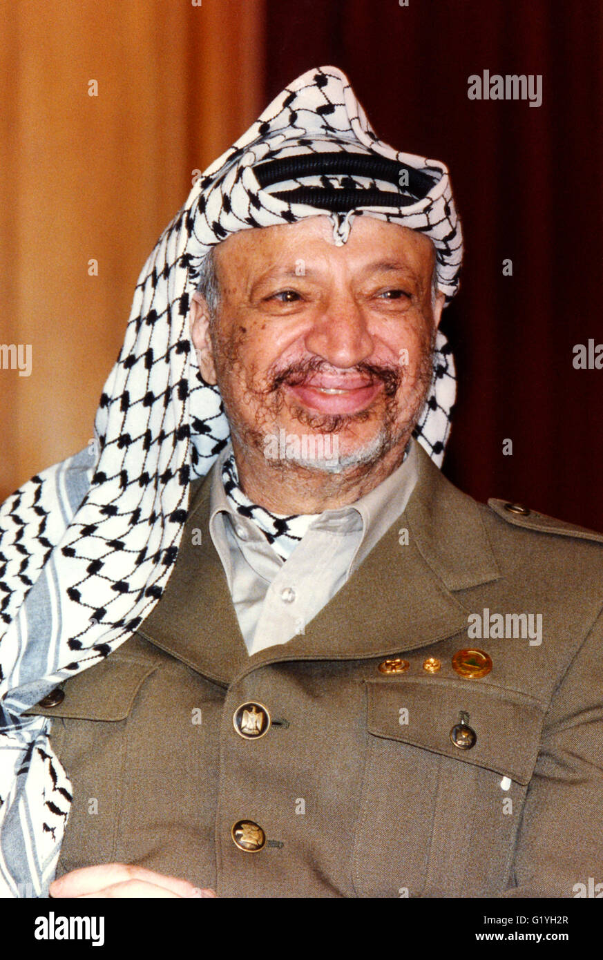 Yasser arafat hi-res stock photography and images - Alamy