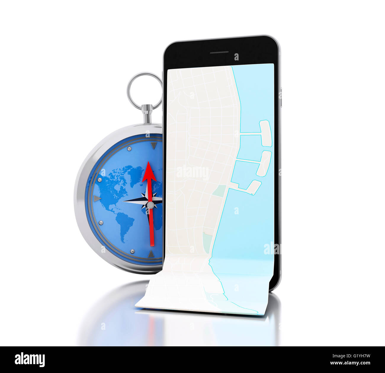 Navigation orientation map mapping hi-res stock photography and images ...