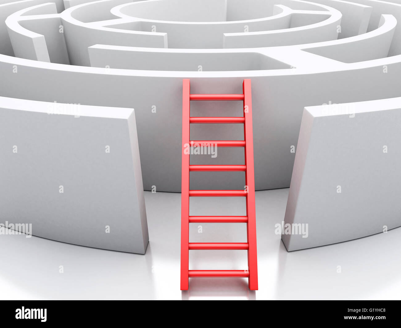 Ladder and maze hi-res stock photography and images - Alamy