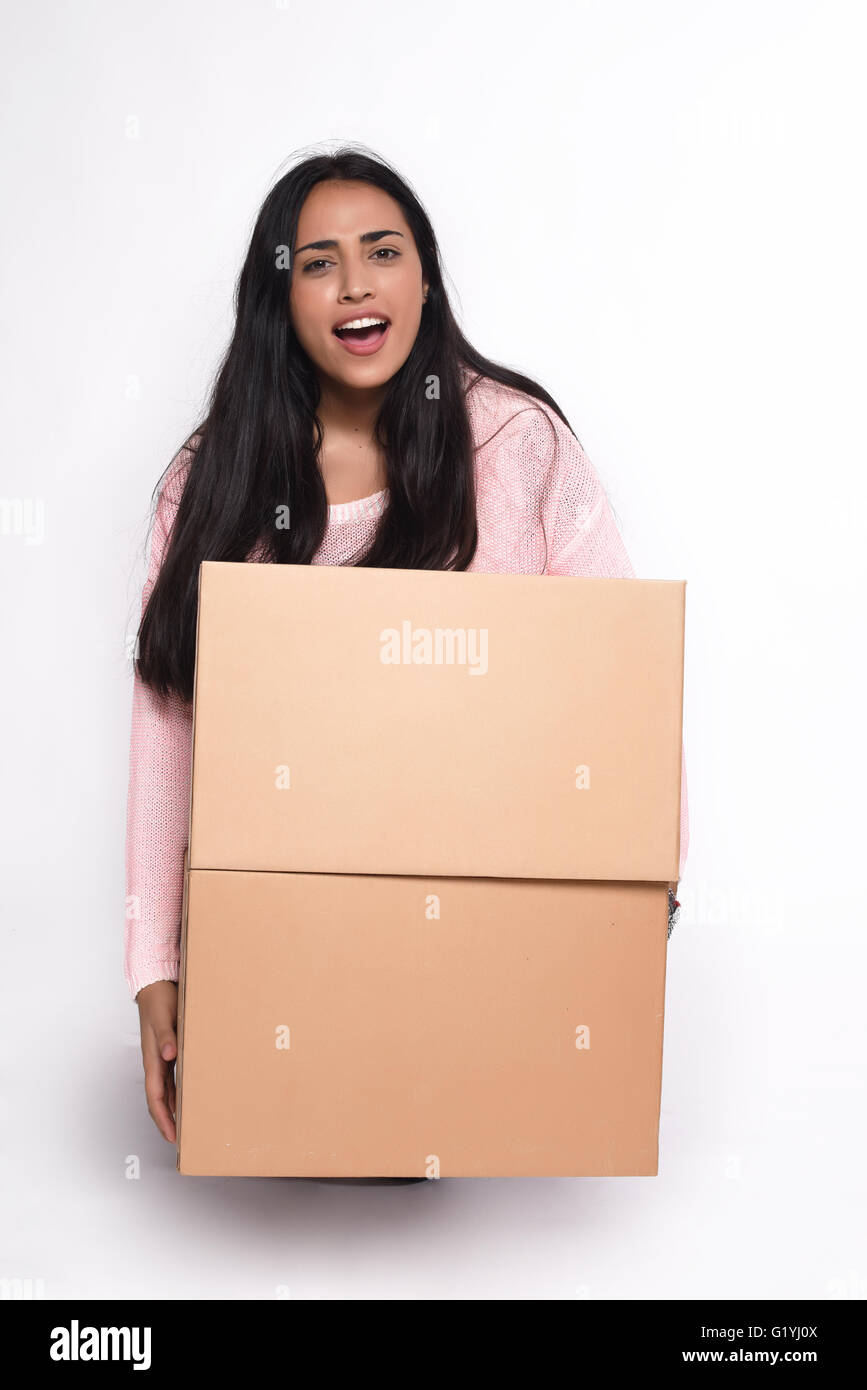 A Box In Box Girl