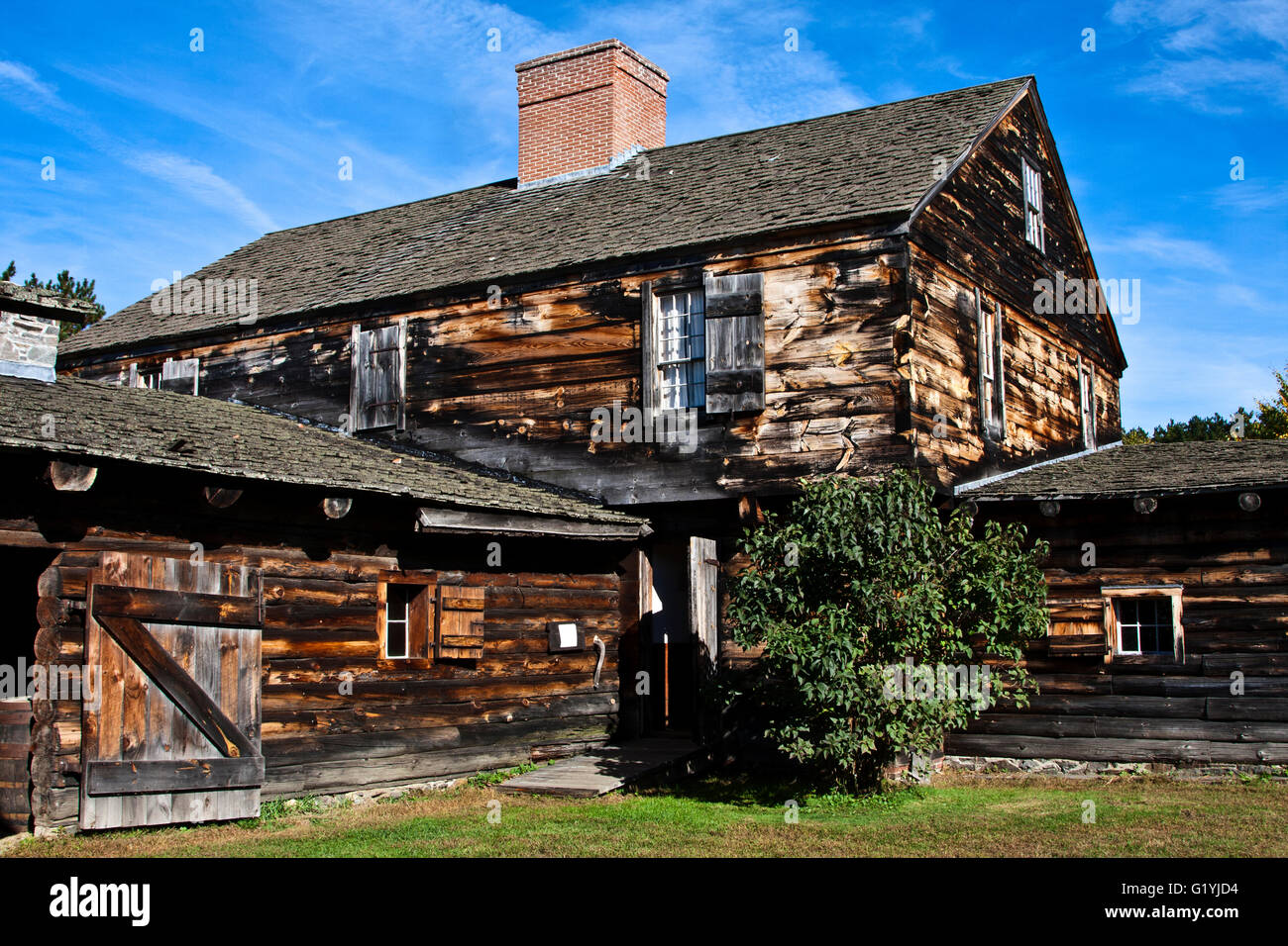 The Fort at Number 4 is a reconstruction of an 18th century English ...