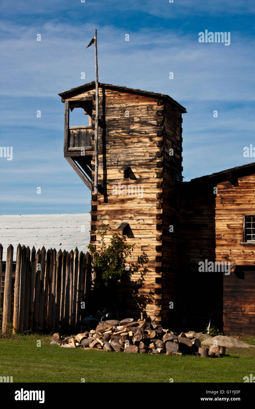 The Fort at Number 4 is a reconstruction of an 18th century English ...
