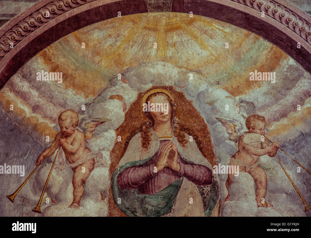 Christian fresco hi-res stock photography and images - Alamy