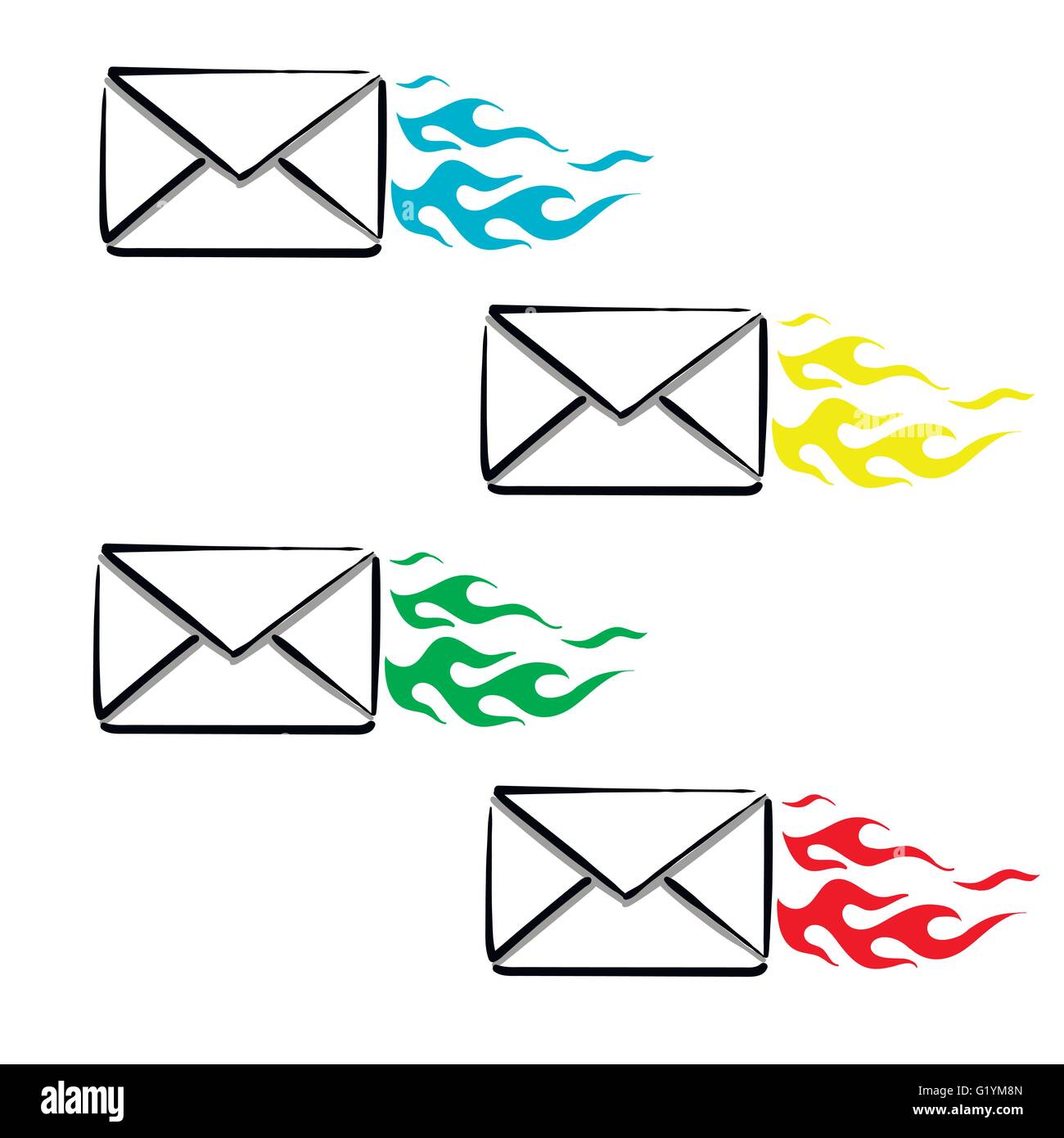 One button service express hi-res stock photography and images - Alamy