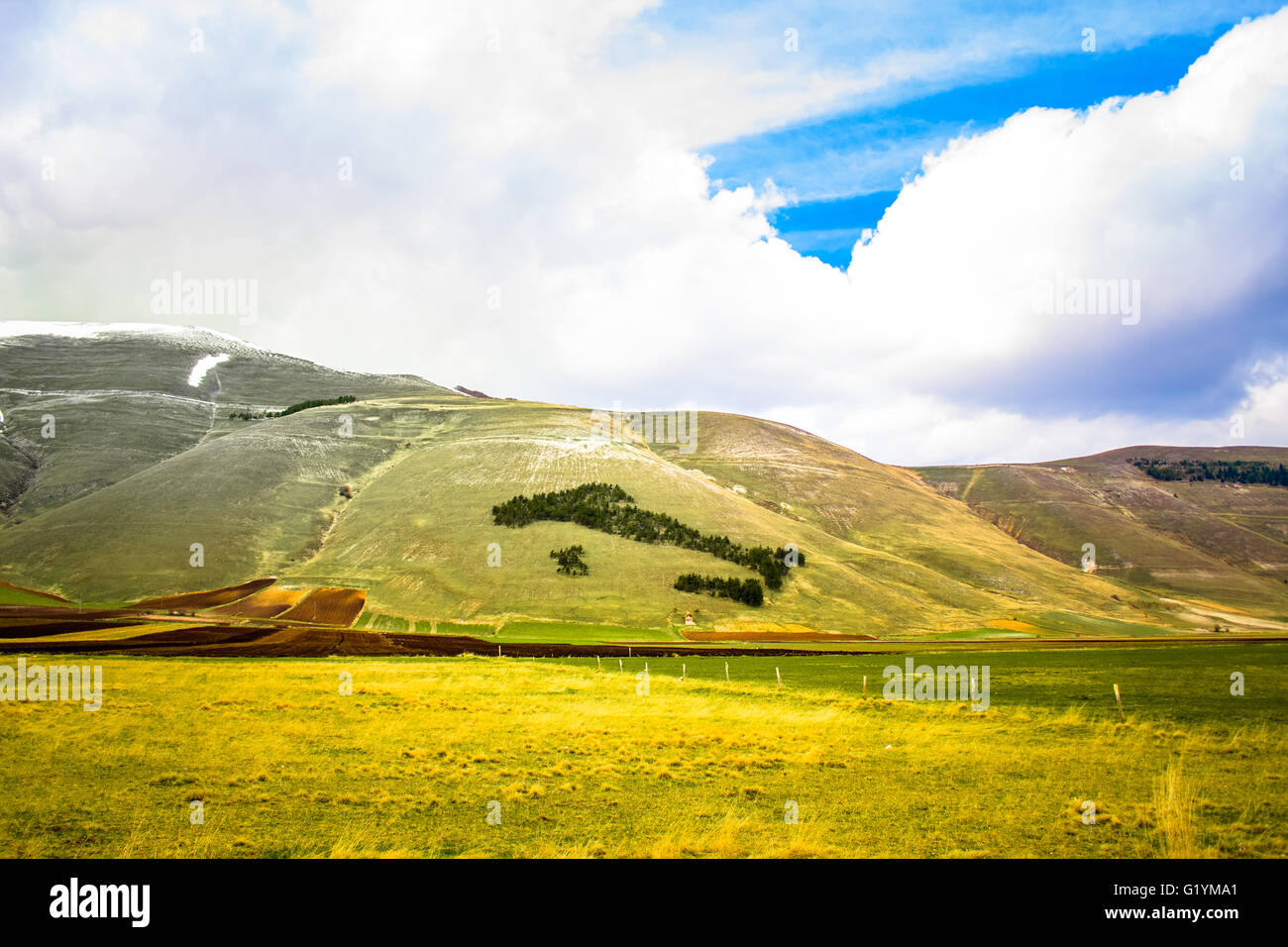 Map of hillside hi-res stock photography and images - Alamy