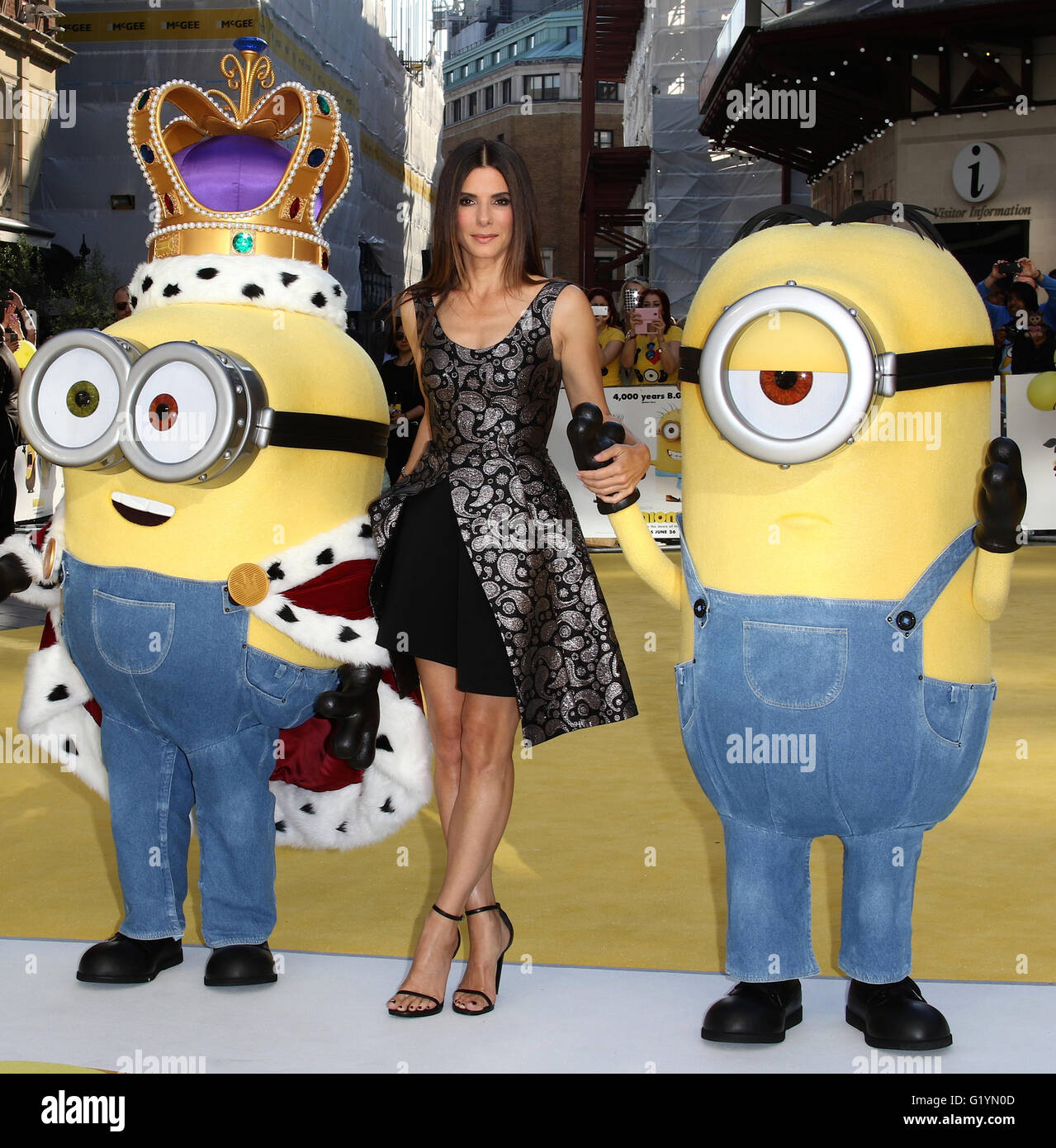 London, UK, 11th June 2015: Sandra Bullock attends the Minions - World ...