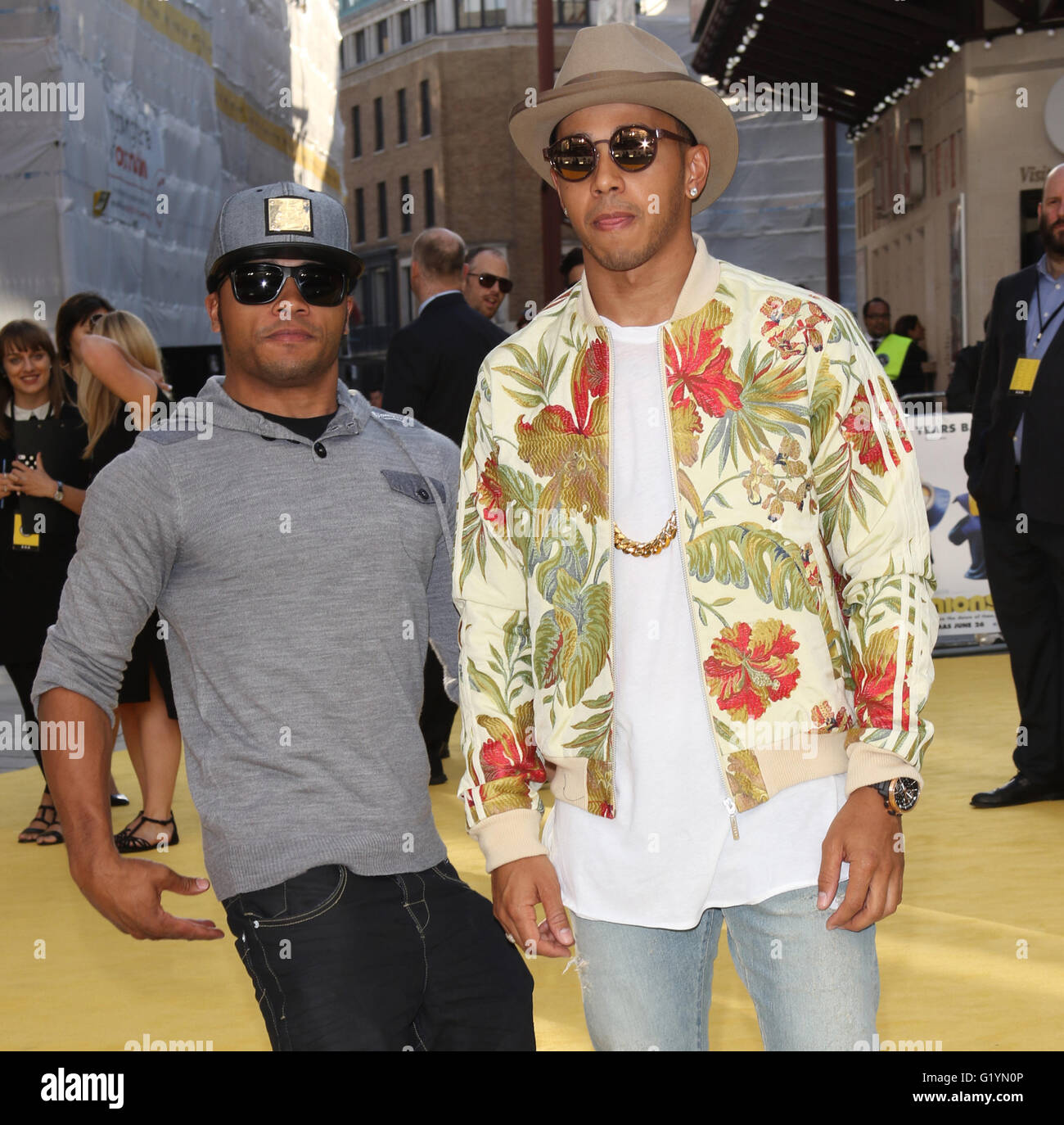 Lewis hamilton and nicolas hamilton hi-res stock photography and images ...