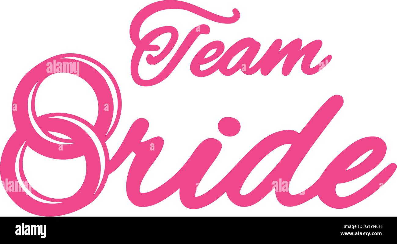 Team Bride with wedding rings Stock Vector Image & Art - Alamy