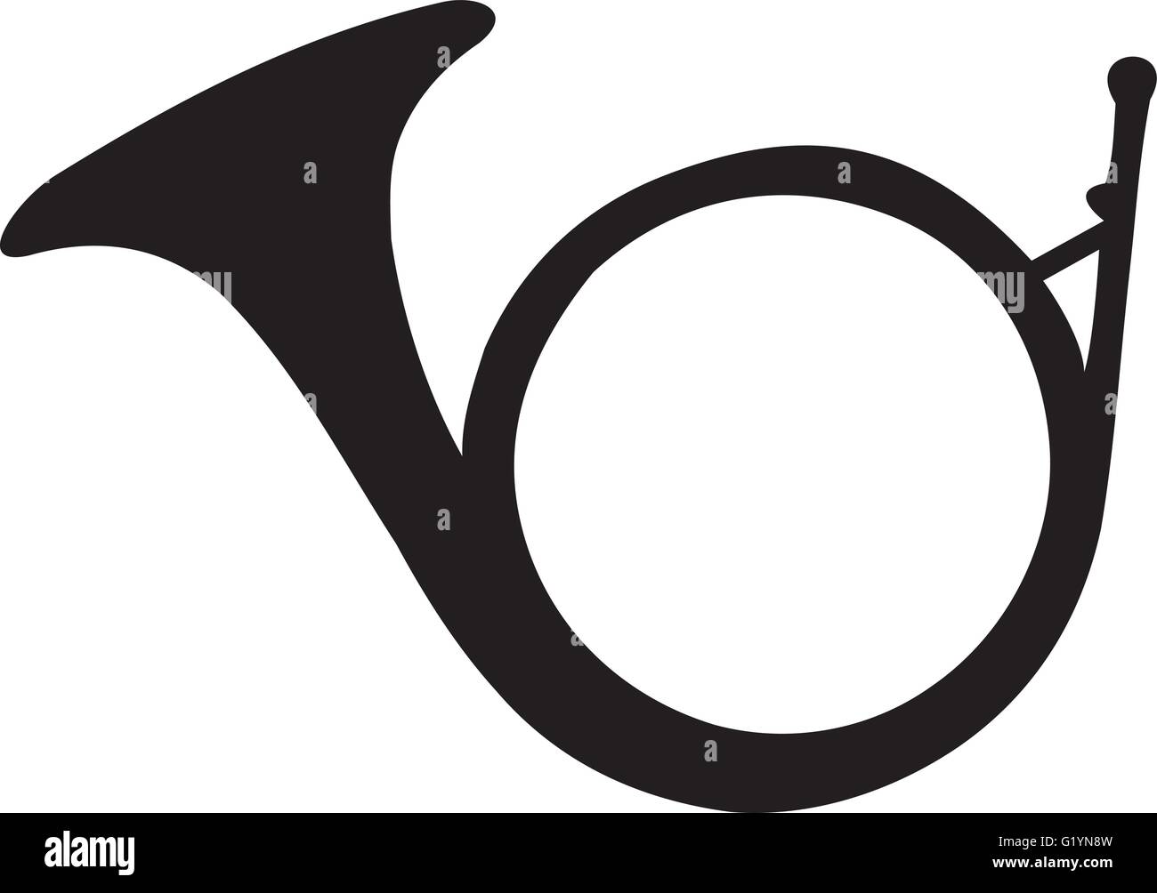 Natural horn instrument hi-res stock photography and images - Alamy