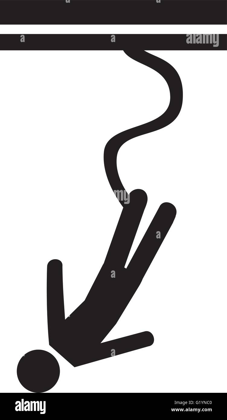 Bungee jumping icon Stock Vector Image & Art - Alamy